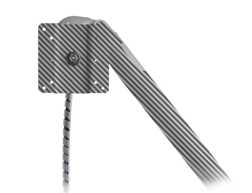 Camera arm for ceiling installation