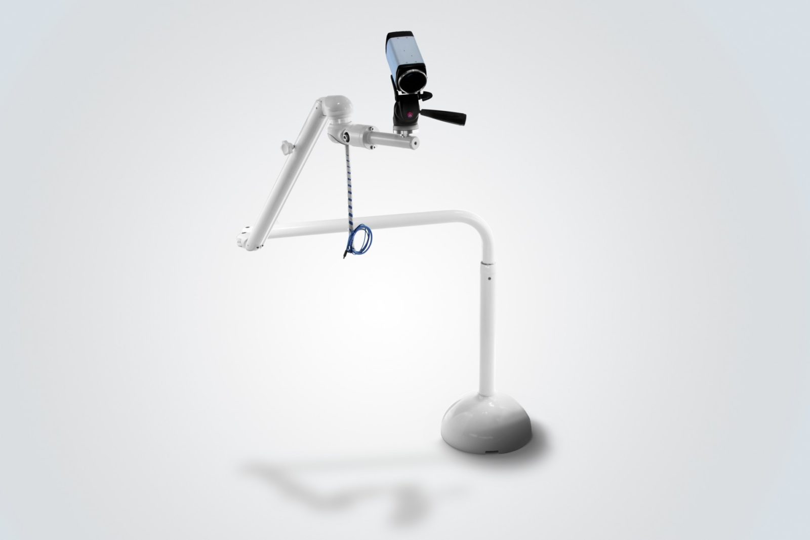 Camera arm for floor installation