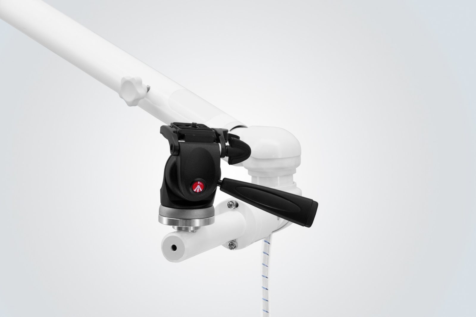 Camera arm for ceiling installation