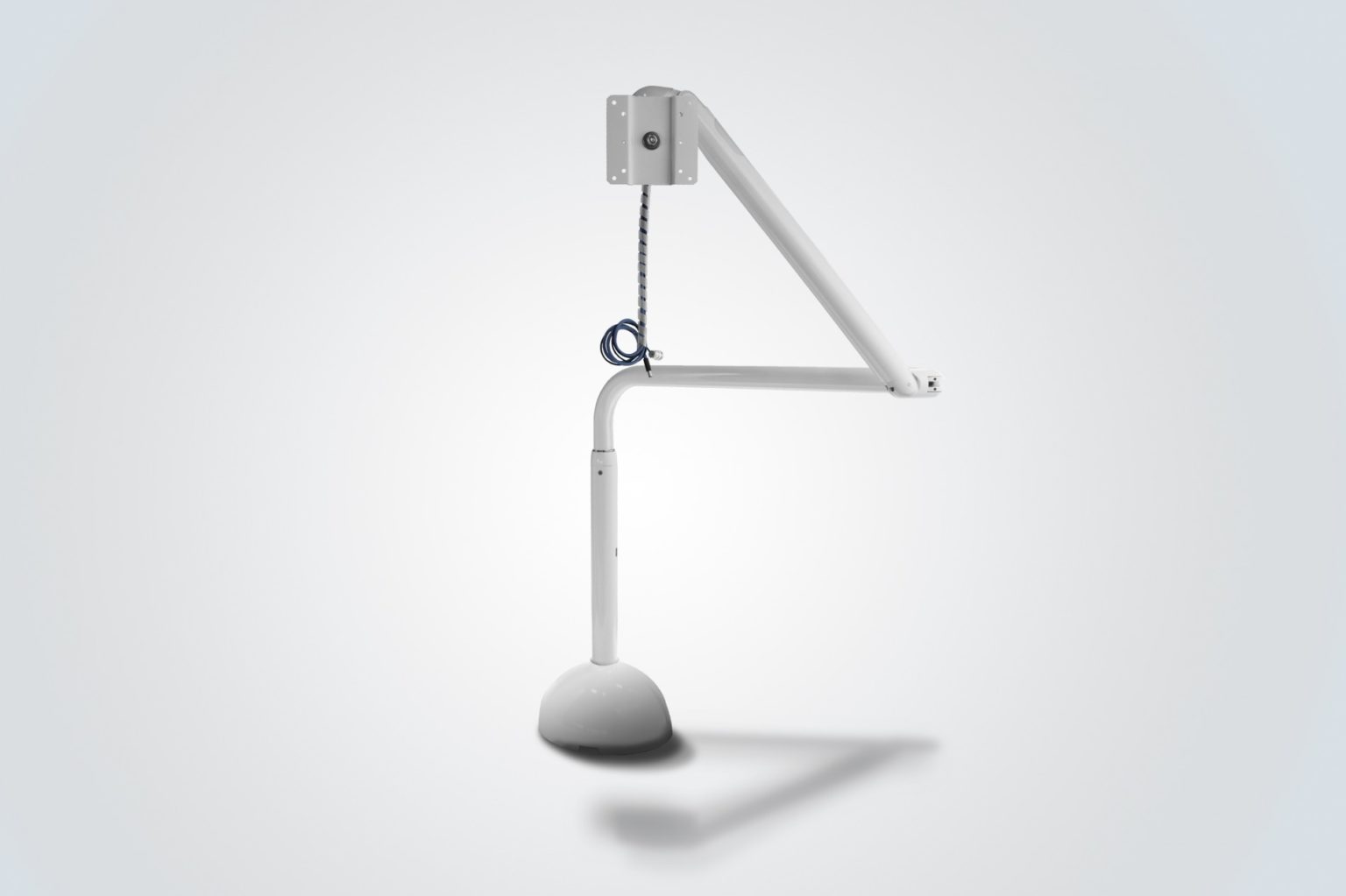 Camera arm for ceiling installation