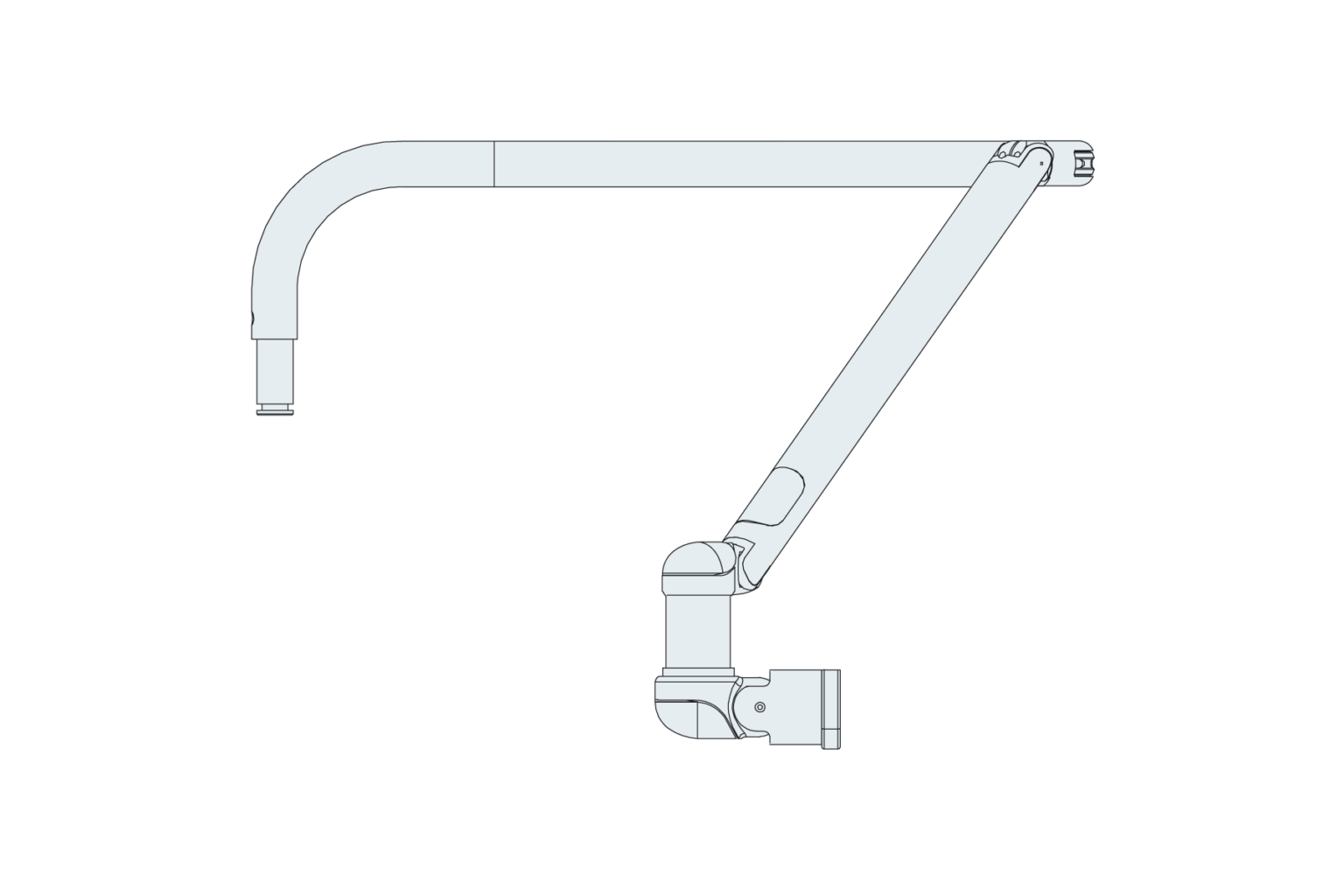 Spring articulated arm, multipurpose basic model | Arms & Mounts