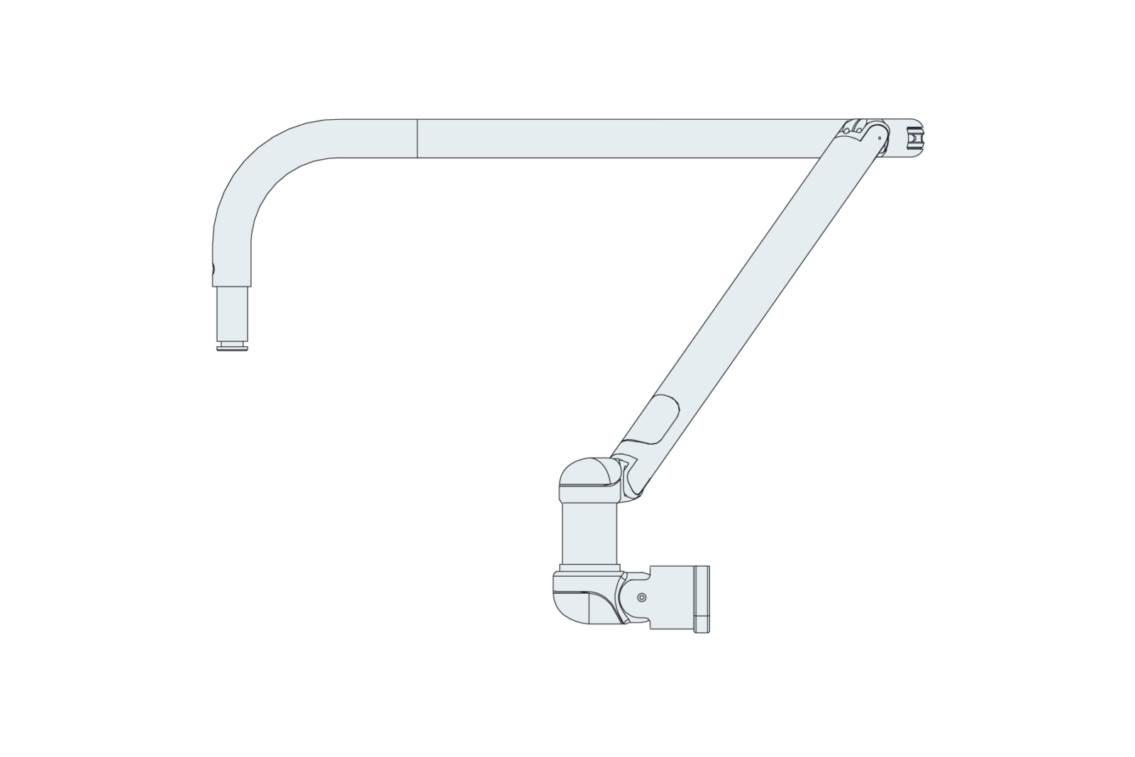 Spring articulated arm, multipurpose basic model | Arms & Mounts